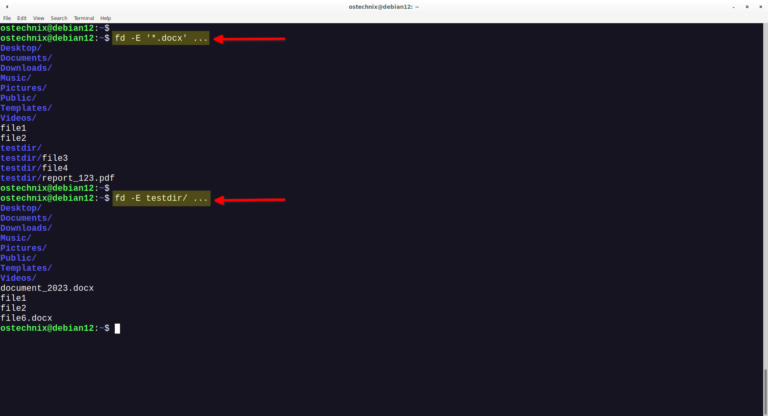 Fd: A User-friendly Alternative To The Find Command - OSTechNix