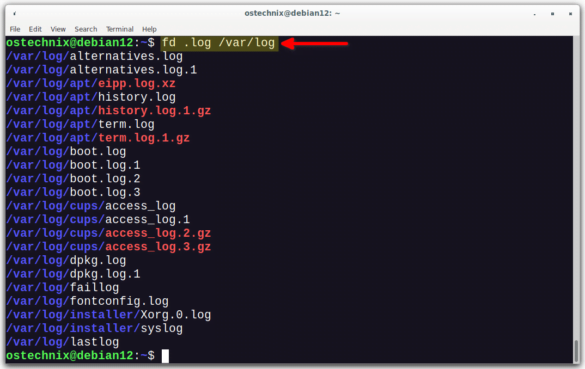 Fd: A User-friendly Alternative To The Find Command - OSTechNix