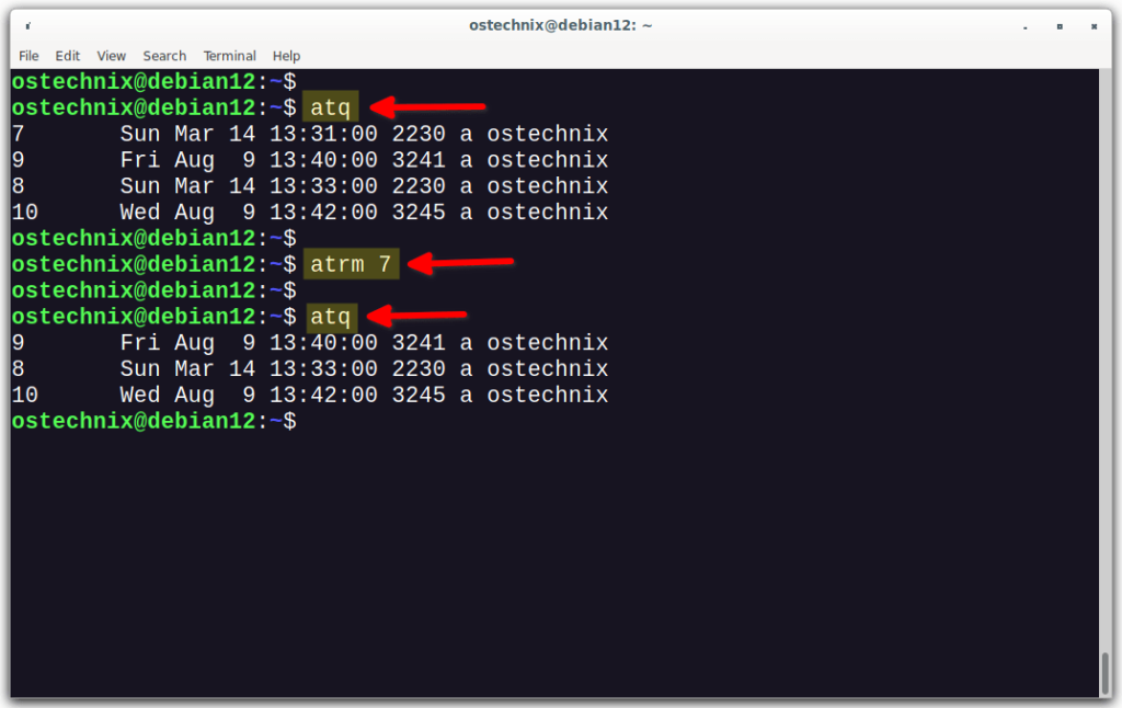 How To Schedule Tasks Using Linux at Command - OSTechNix