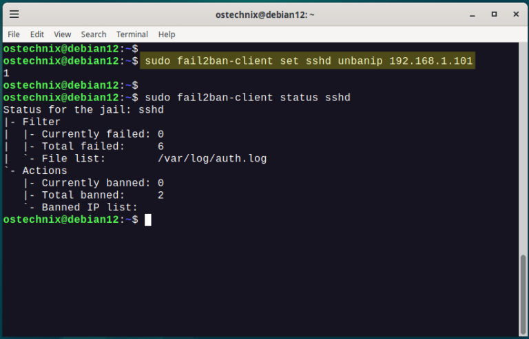 How To Prevent SSH Brute Force Attacks Using Fail2ban In Linux - OSTechNix