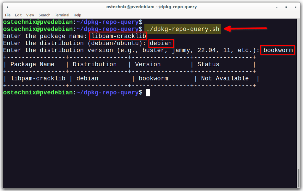 Check Package Availability In Debian and Ubuntu Repositories - OSTechNix