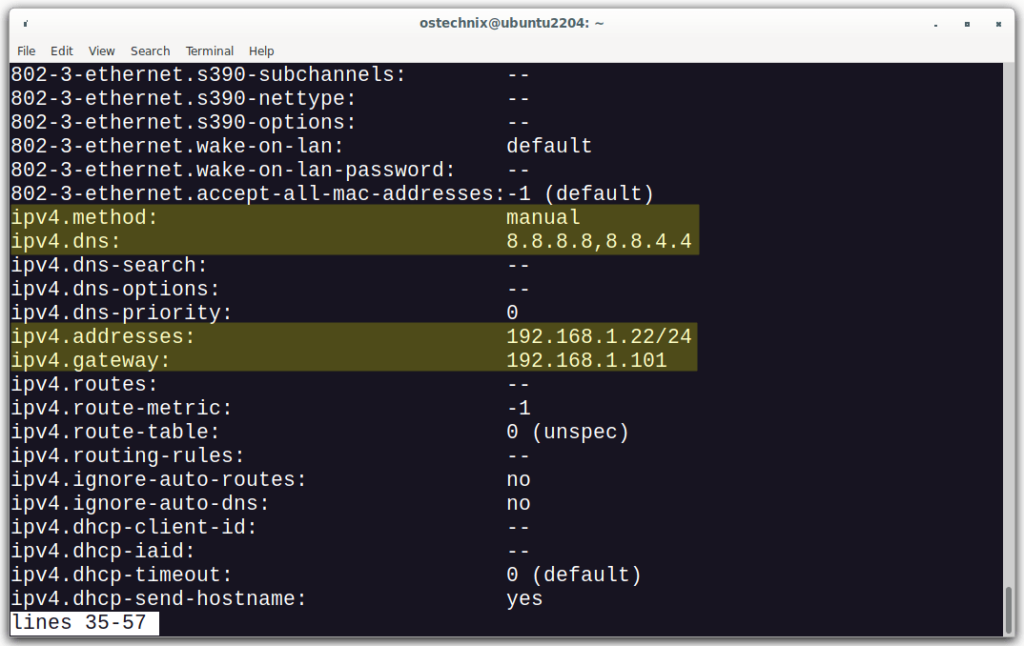How To Configure Static IP Address In Ubuntu 22.04 (Easy Guide) - OSTechNix