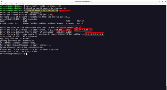 How To Assign IP Address To Remote Linux Systems Via SSH - OSTechNix