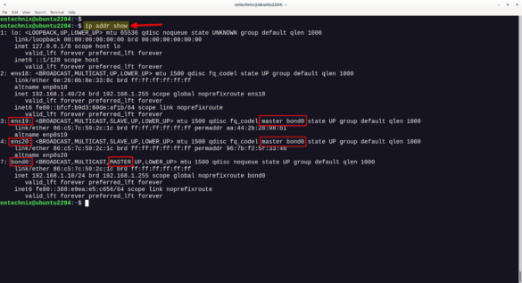 How To Configure Network Bonding In Linux - OSTechNix