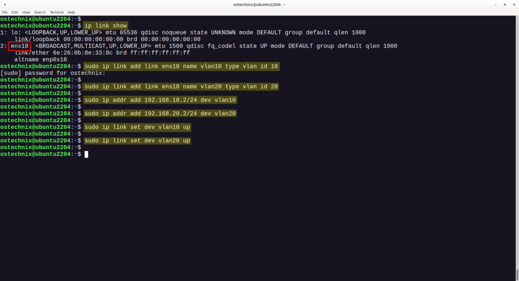 How To Configure VLAN Tagging In Linux - OSTechNix