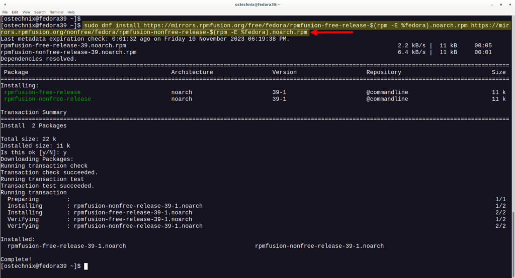 How To Enable RPM Fusion Repository In Fedora, RHEL - OSTechNix