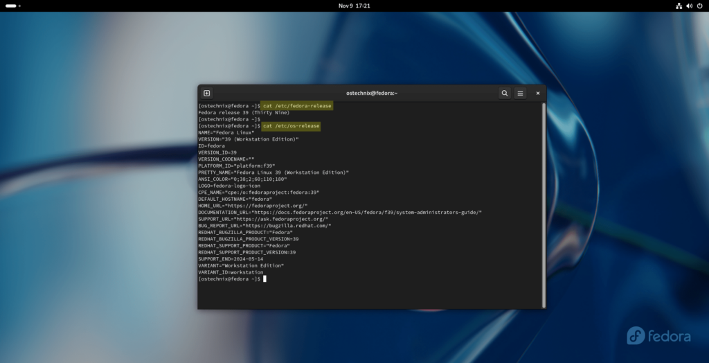 How To Upgrade To Fedora 39 From Fedora 38 - OSTechNix