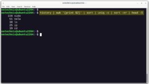 How To Find Top Most Used Commands On Linux - OSTechNix
