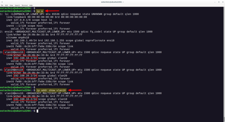 How To Configure VLAN Tagging In Linux - OSTechNix How To Configure VLAN Tagging In Linux - OSTechNix