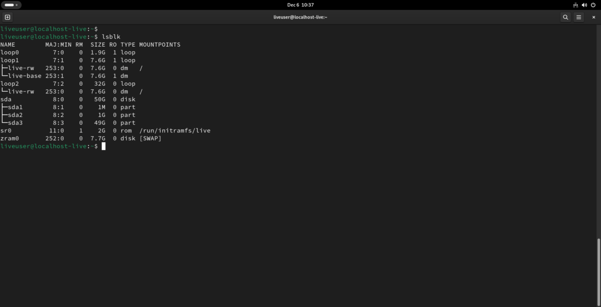 How To Reset Root Password In Fedora 39 Using Live USB - OSTechNix
