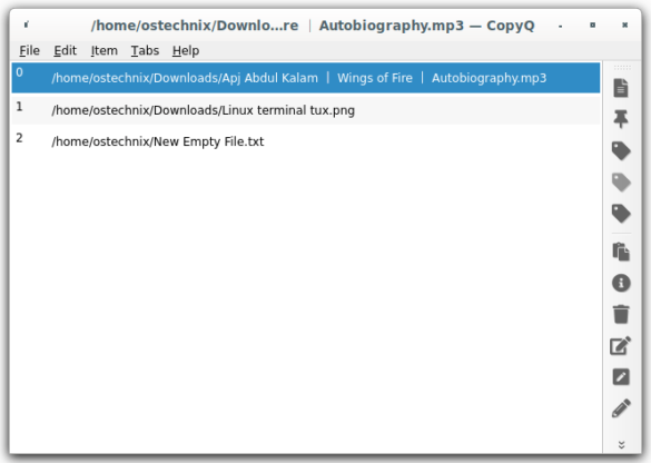How To Manage Clipboard Contents With CopyQ In Linux - OSTechNix
