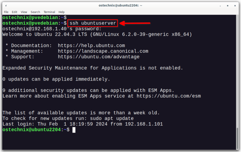 How To Manage Multiple SSH Connections In Linux - OSTechNix