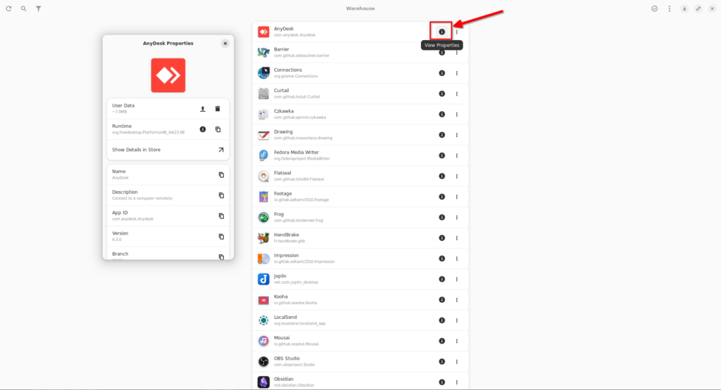 Manage Flatpak Applications Effortlessly With Warehouse In Linux - OSTechNix