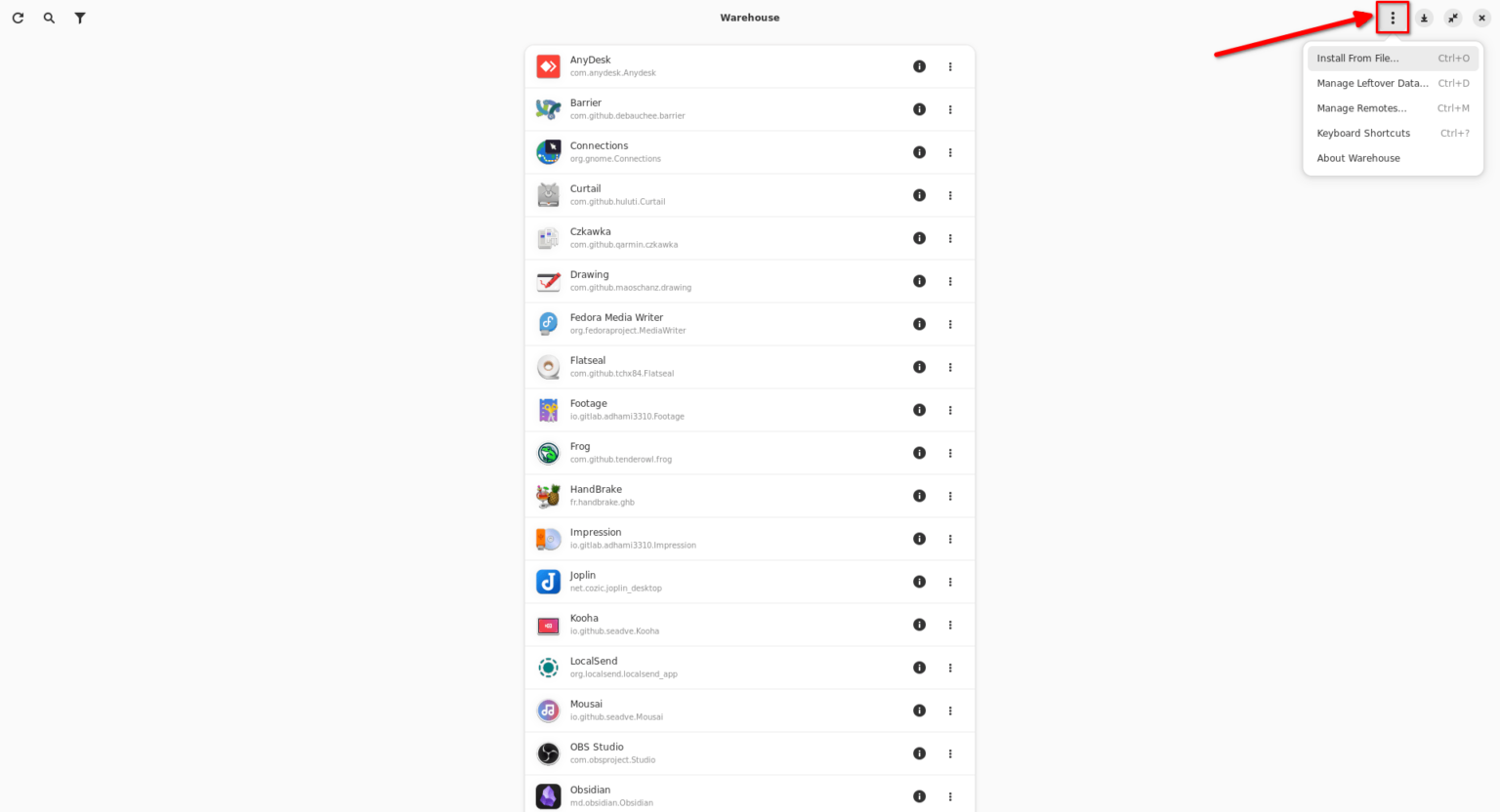 Manage Flatpak Applications Effortlessly With Warehouse In Linux ...
