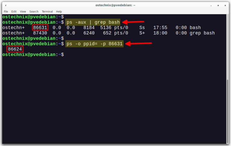 How To Find Parent Process ID (PPID) In Linux And Unix - OSTechNix