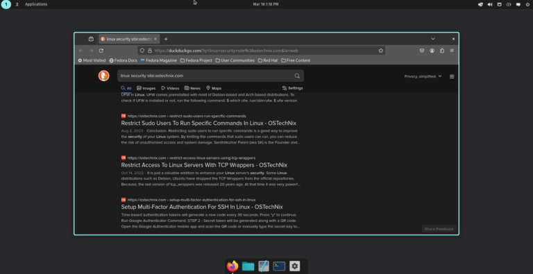 How To Install COSMIC Desktop Environment On Fedora 40 - OSTechNix