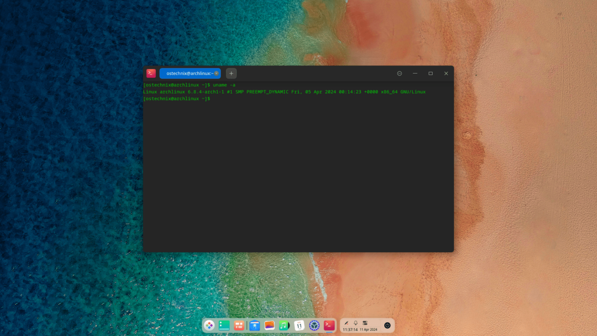 How To Install Deepin Desktop Environment In Arch Linux - OSTechNix