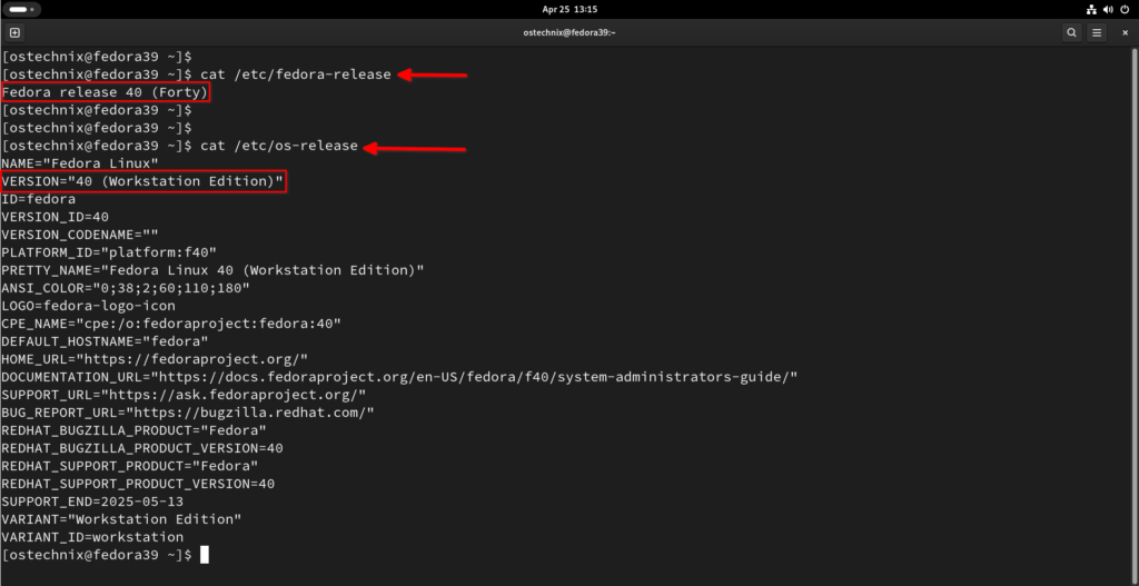 How To Upgrade to Fedora 40 From Fedora 39 - OSTechNix