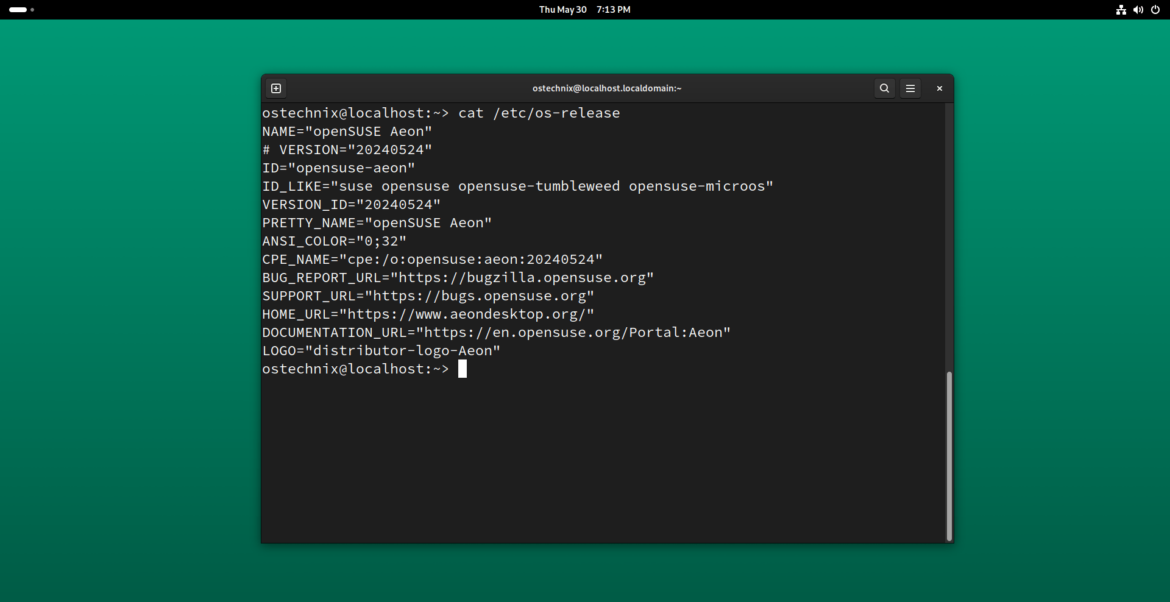 openSUSE Aeon - A Lazy Developer’s Dream OS - OSTechNix