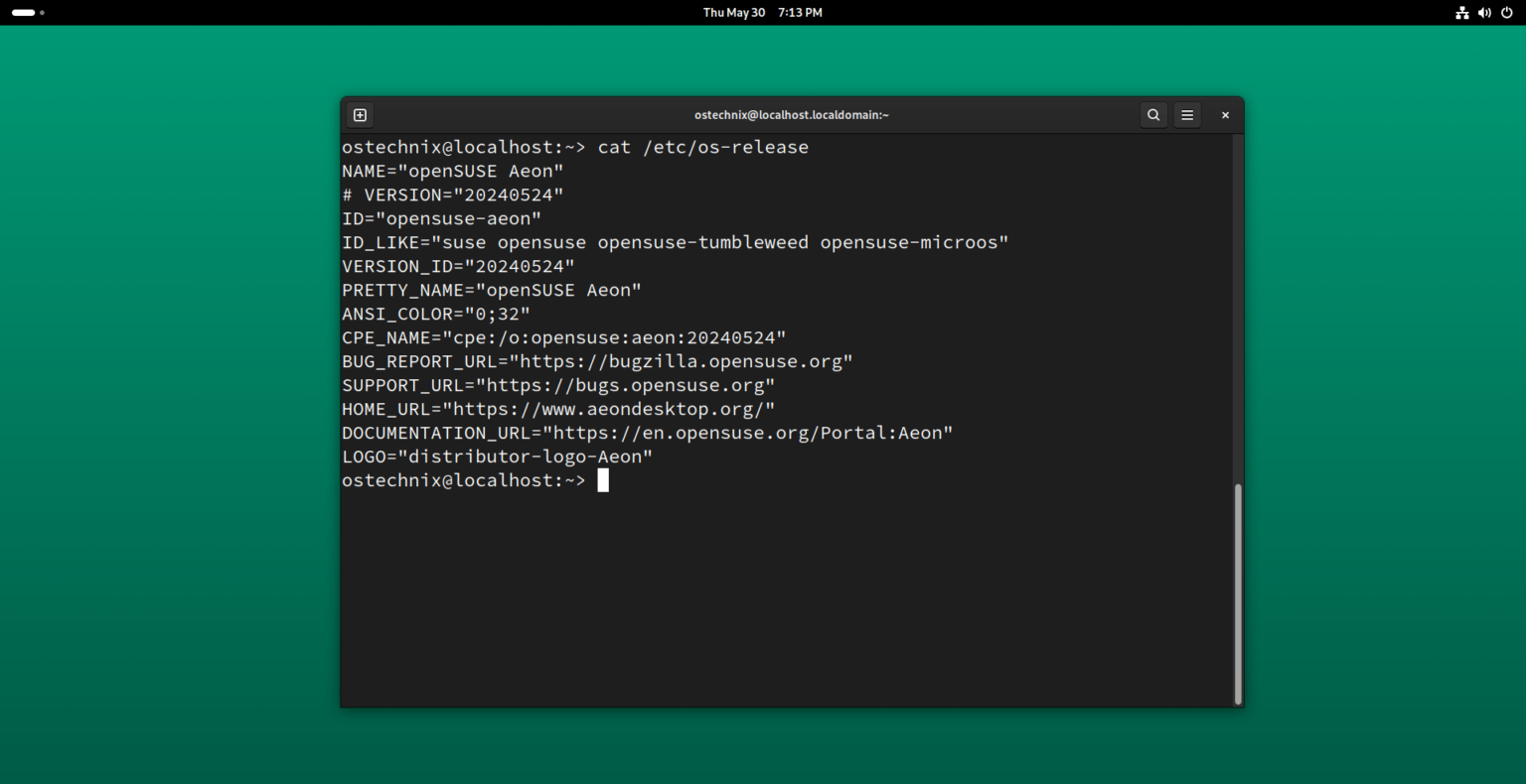 openSUSE Aeon - A Lazy Developer’s Dream OS - OSTechNix