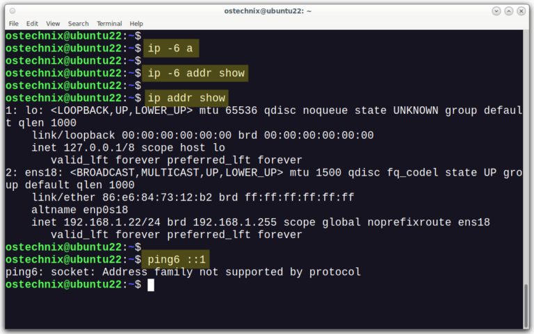 Disable IPv6 in Linux: A Step-by-Step Guide (For All Distros) - OSTechNix