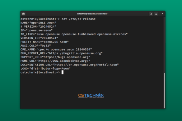 OpenSUSE's Aeon Desktop RC3 is Released - OSTechNix