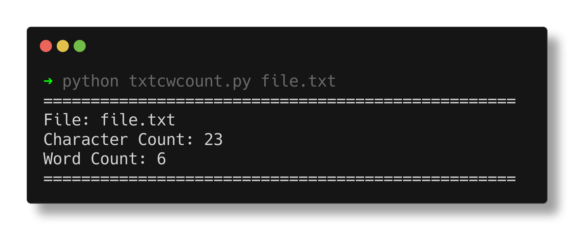 Easily Count Characters And Words In Text Files Using Python Ostechnix 2099