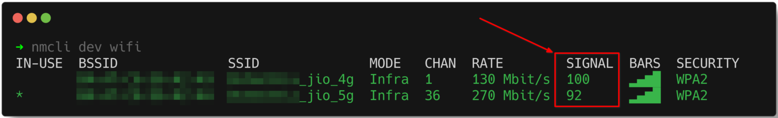 How To Check WiFi Signal Strength From Commandline In Linux - OSTechNix