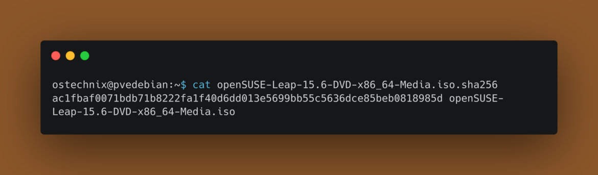 How To Verify Linux ISO Image Integrity And Authenticity - OSTechNix