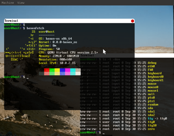 Banan Os A Fully Functional Unix Like Os Built From Scratch In C Ostechnix
