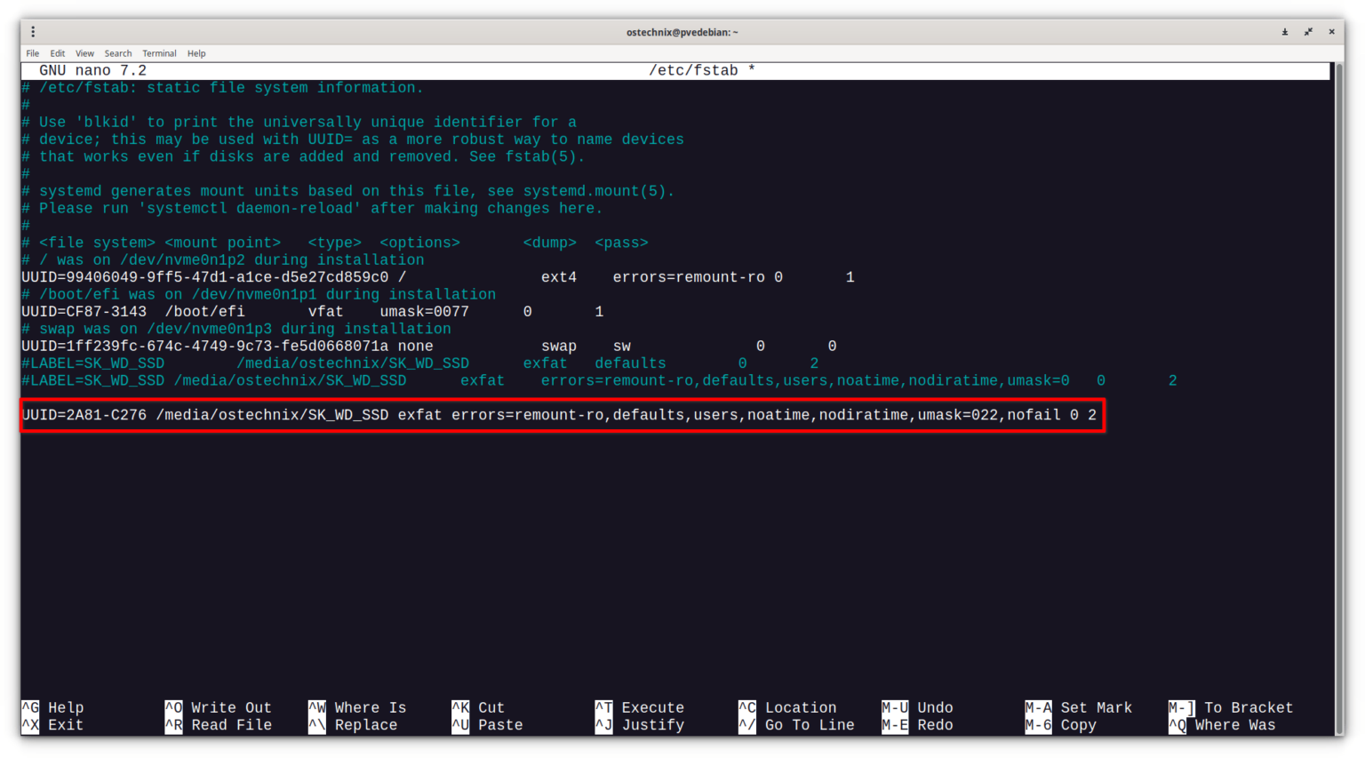 Mount A Drive Permanently In Linux Using Fstab - OSTechNix