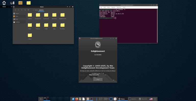 Install Latest Enlightenment Desktop Environment In Ubuntu - OSTechNix