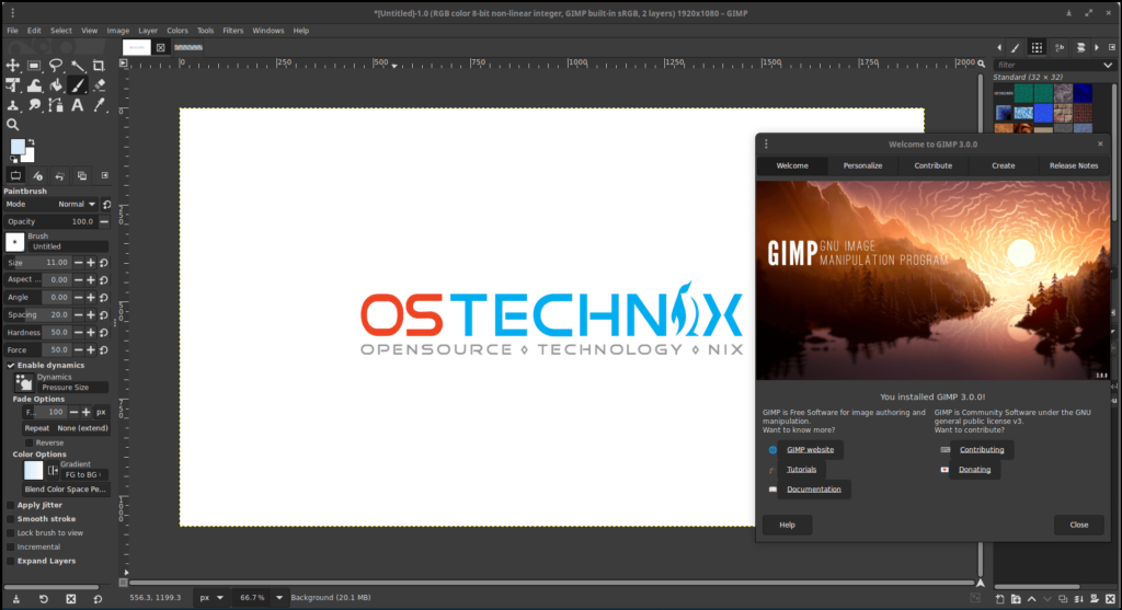 GIMP 3.0 Released With Modern GTK3 UI, HiDPI Support And More - OSTechNix
