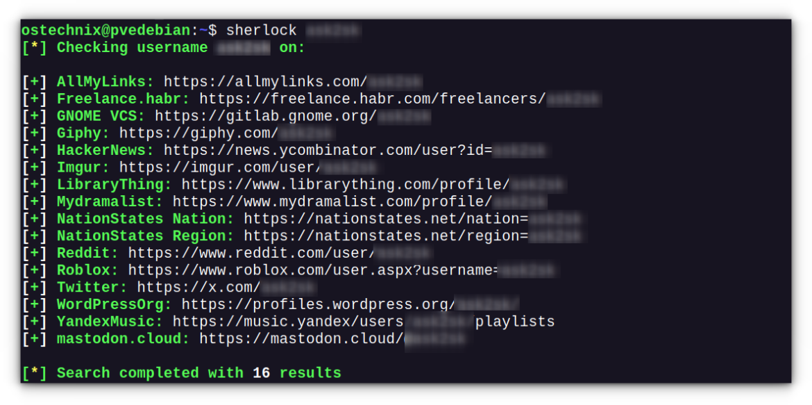 Sherlock: A Python Tool To Discover Social Media Accounts By Username ...