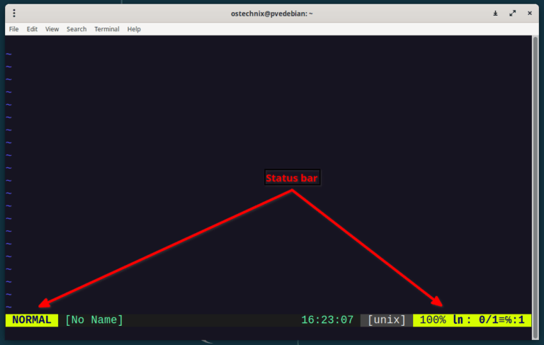 Display Undo And Redo Timestamps In Vim Using vim-airline - OSTechNix