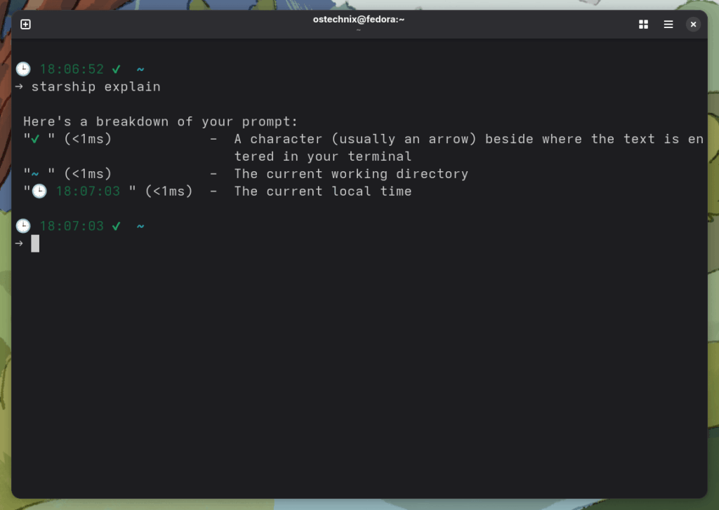 Starship Prompt: Customize Your Linux Shell with Ease - OSTechNix