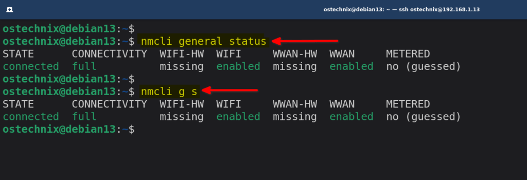 Manage Network Connections With nmcli On Linux - OSTechNix