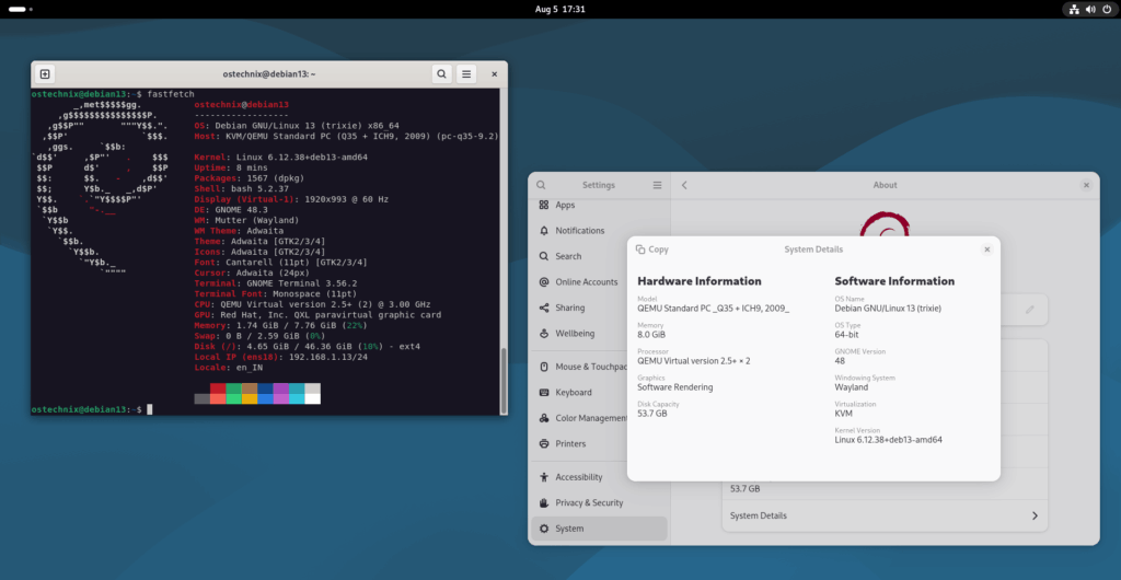 Debian 13 Trixie Installer Release Candidate 3 is Released - OSTechNix
