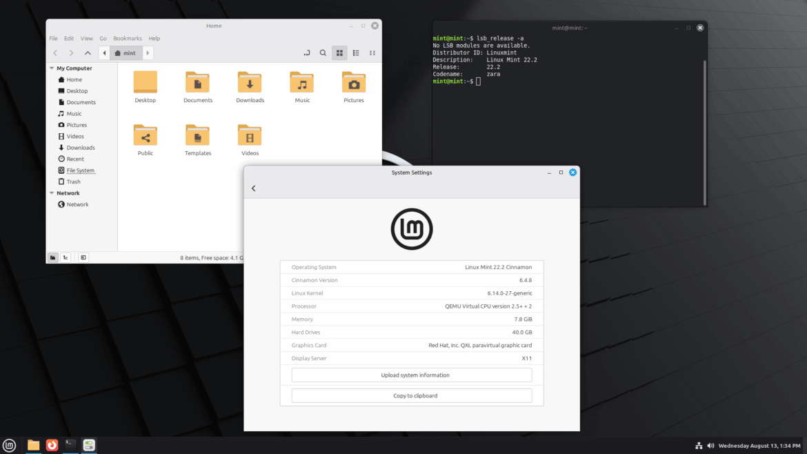 Linux Mint 22.2 "Zara" Beta Released: Here's What's New - OSTechNix