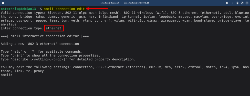 Manage Network Connections With nmcli On Linux - OSTechNix