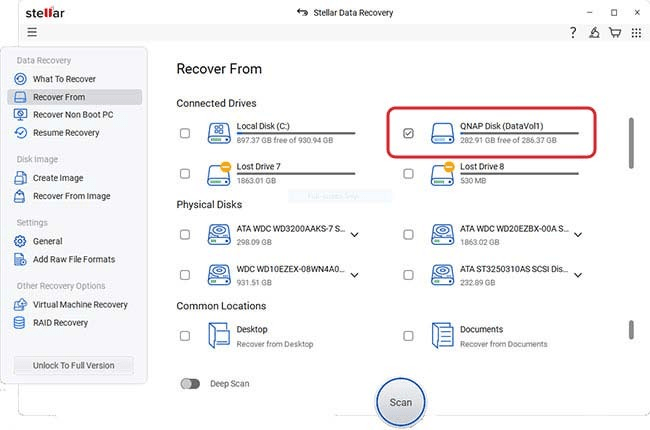 Recover Data From Failed QNAP RAID-6 NAS Using Stellar Toolkit - OSTechNix
