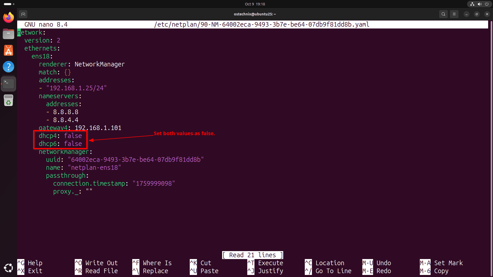 Ubuntu 25.10 Network Disabled After Reboot: Here's How To Fix It - OSTechNix