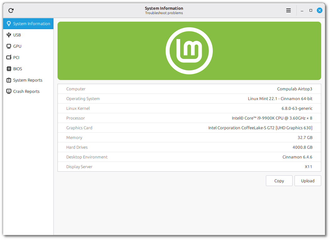 Linux Mint Makes Troubleshooting Easy with New System Administration ...
