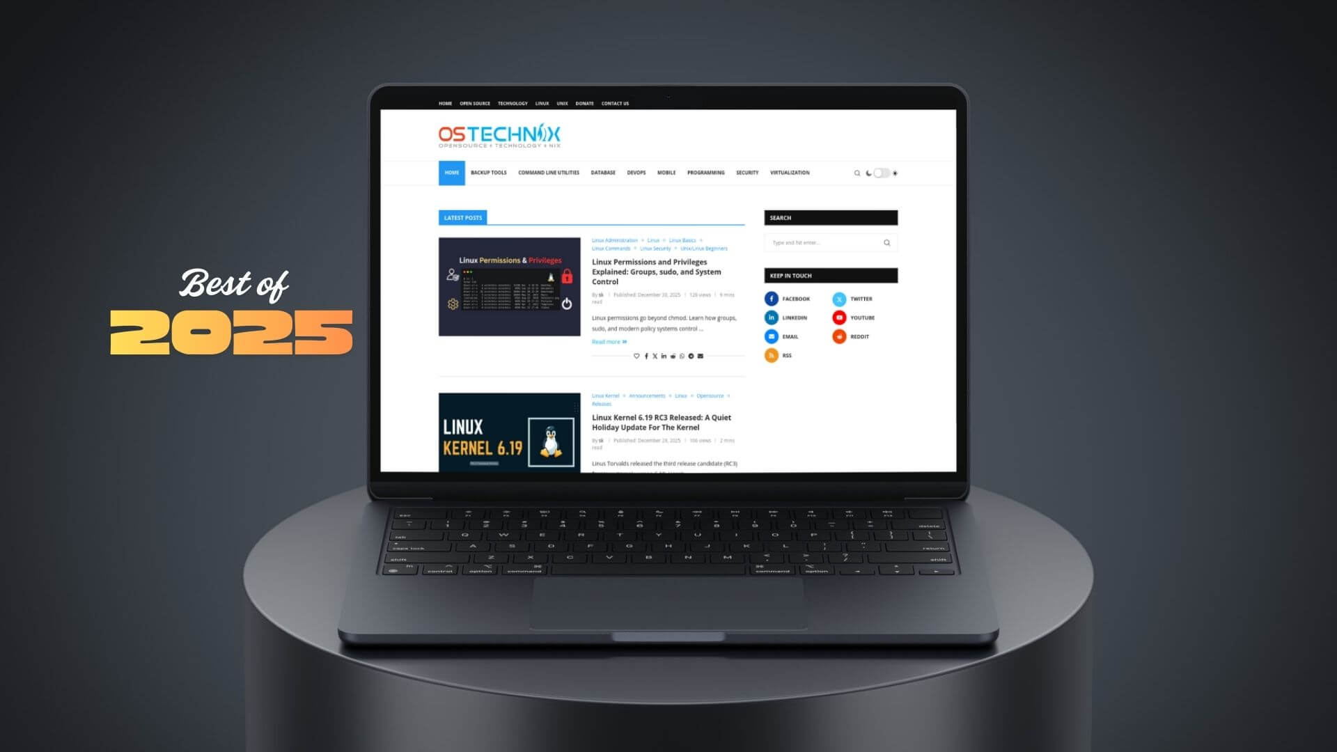 best of 2025 - OSTechNix