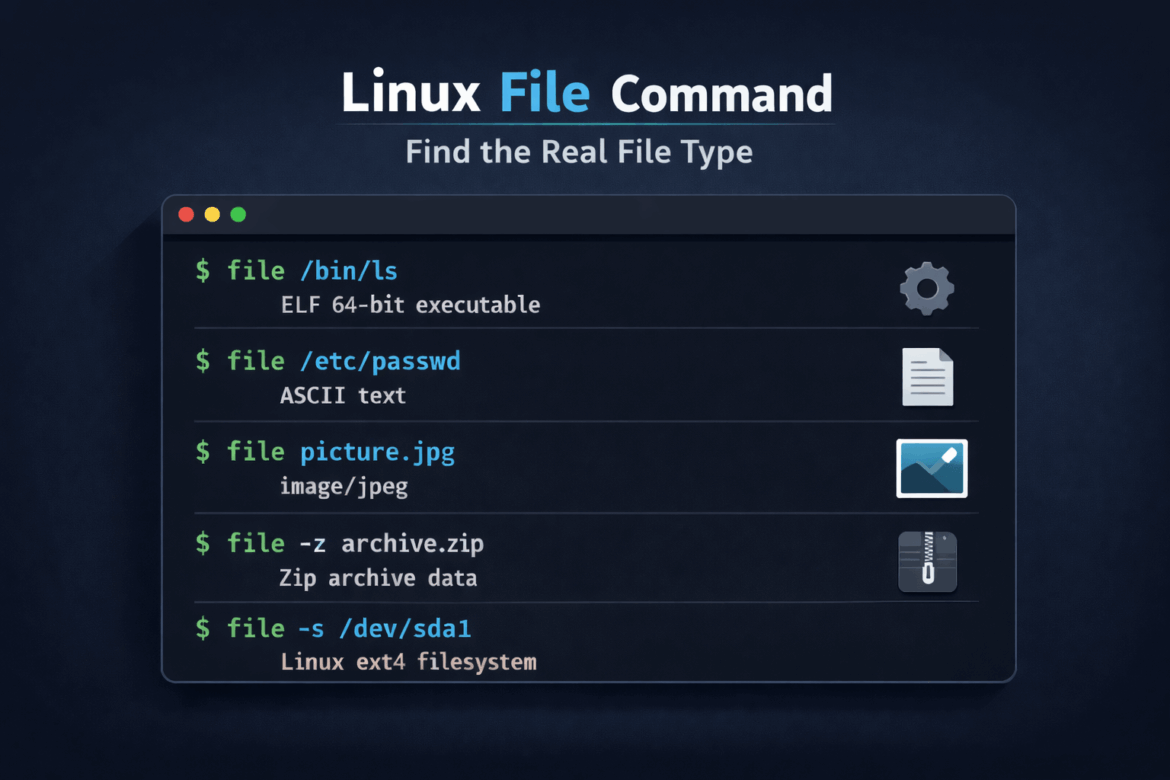 Linux file Command Explained - OSTechNix