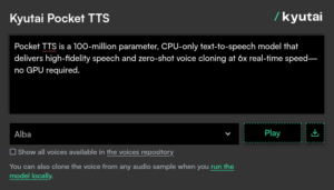 Pocket TTS: High-Quality Local Voice Cloning Without GPU - OSTechNix