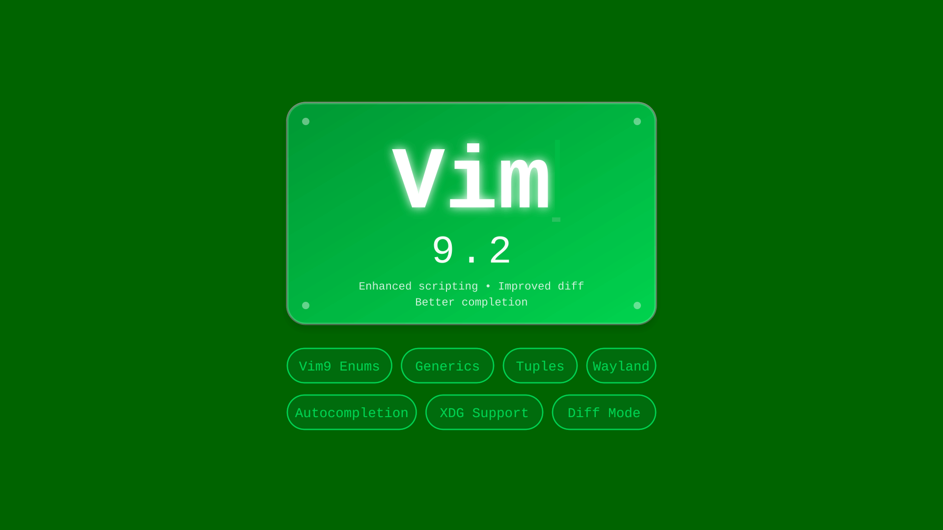 Vim 9.2 Released: Wayland Support, XDG Config, and Improved Diff ...