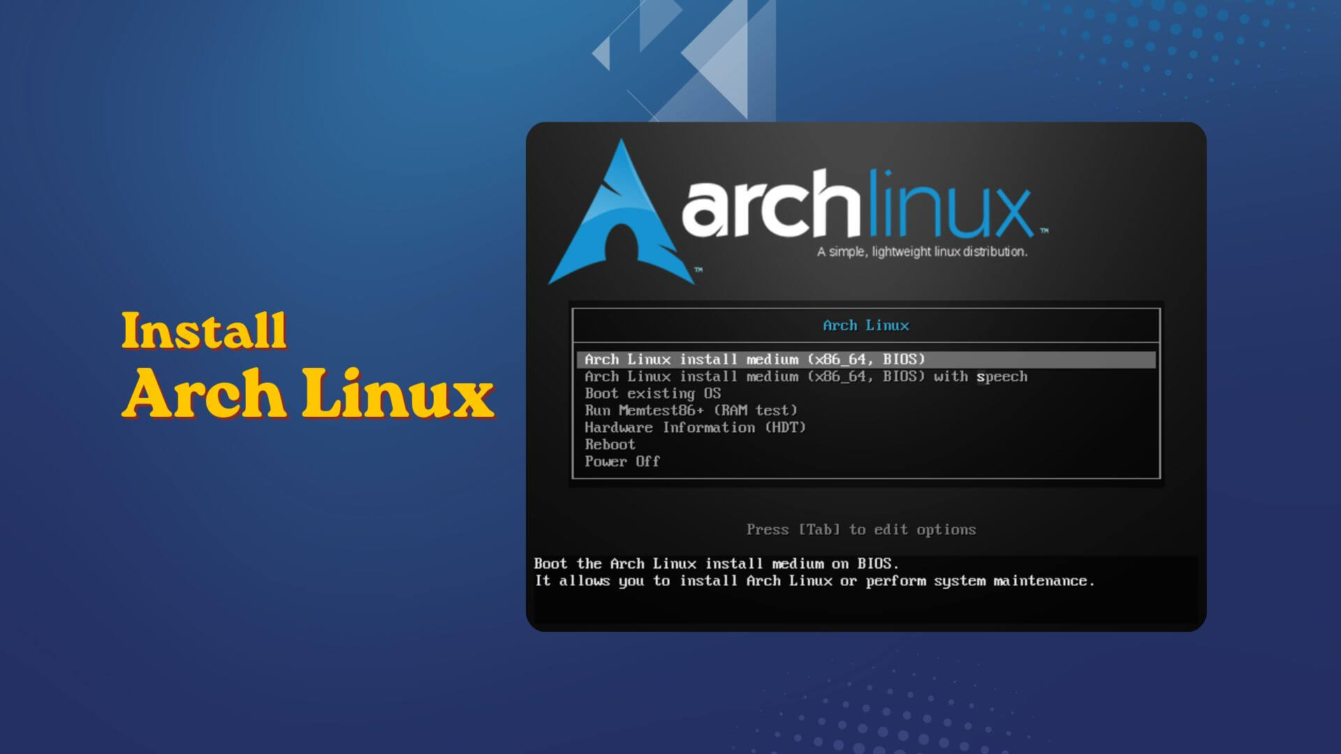 Install Arch Linux with Archinstall Textual UI Step-by-Step - OSTechNix