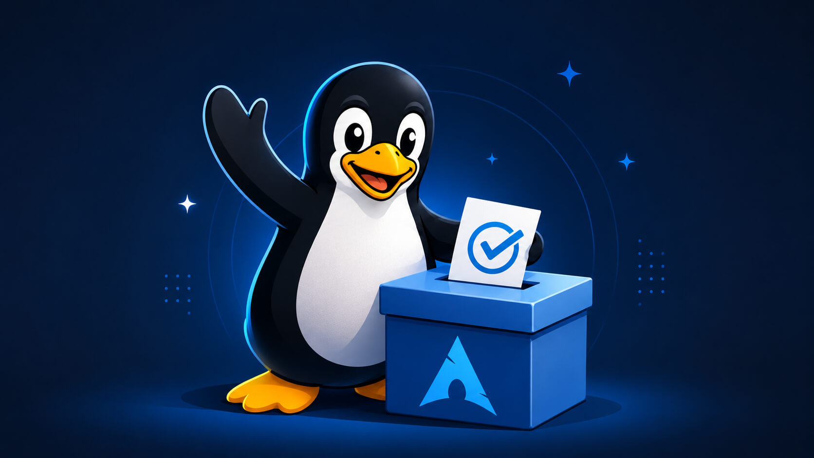 BTW, Arch Linux Has a New Leader for 2026 - OSTechNix