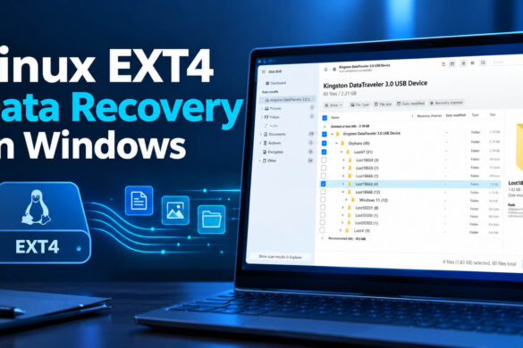 Recover Deleted Files EXT4 Windows Archives - OSTechNix